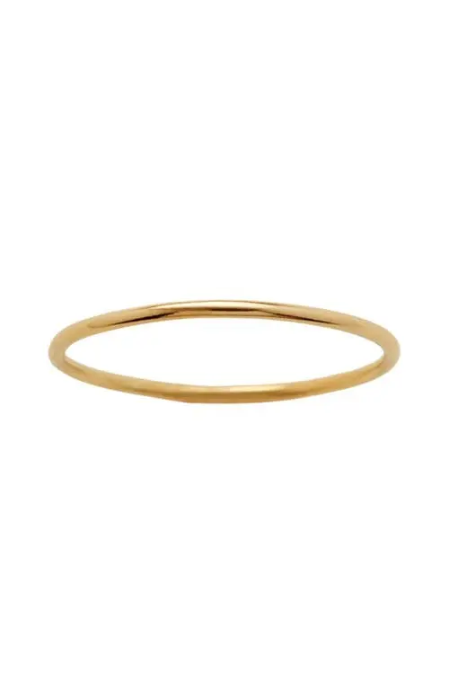 MADE BY MARY Round Stacking Ring - Gold Filled