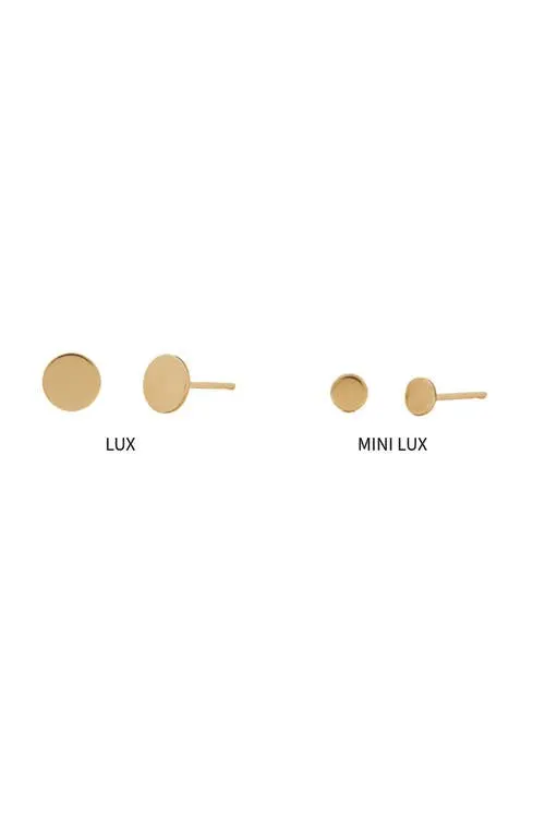 MADE BY MARY Lux Stud Earrings - Silver