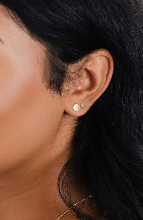 MADE BY MARY Lux Stud Earrings - Silver
