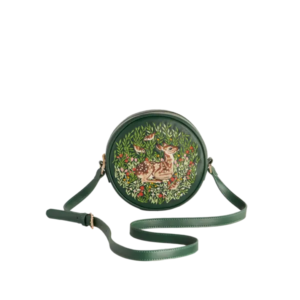FABLE ENGLAND Chloe Fawn Circle Bag - Green