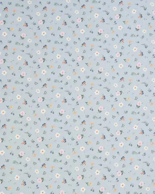 FABLE ENGLAND Ditsy Sprigs Silky Scarf