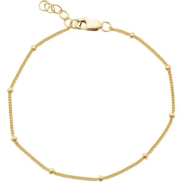 MADE BY MARY Satellite Beaded Bracelet - Gold Filled