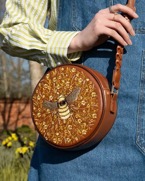 FABLE ENGLAND Bumble Circle Bag - Tan