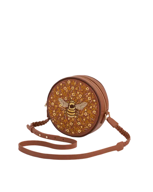 FABLE ENGLAND Bumble Circle Bag - Tan