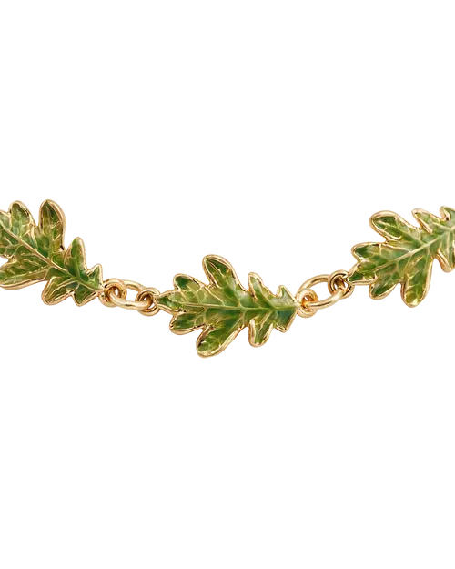 FABLE ENGLAND Oak Leaf Bracelet