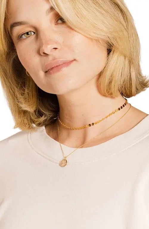 MADE BY MARY August Birth Flower Necklace - Silver