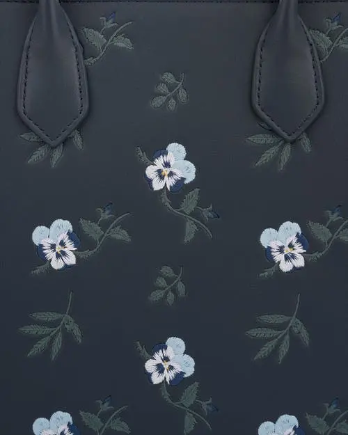 FABLE ENGLAND Ditsy Embroidered Tote Bag