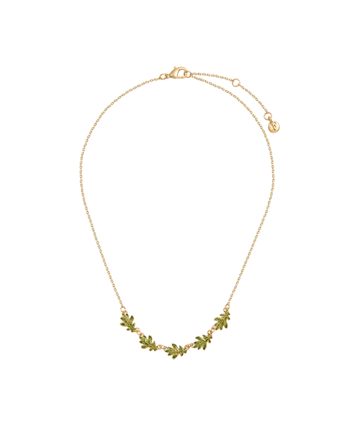 FABLE ENGLAND Oak Leaf Choker