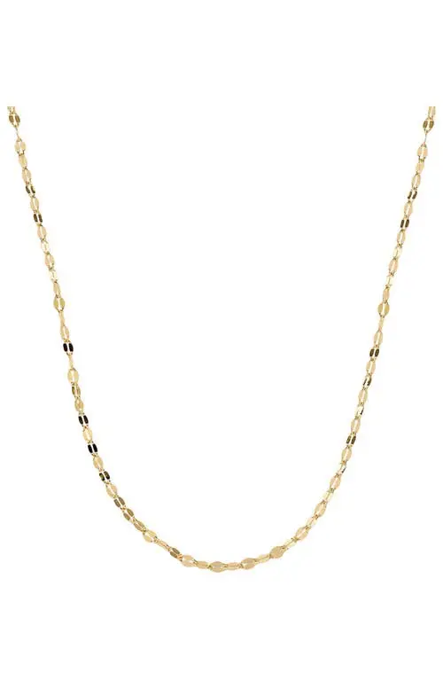 MADE BY MARY 14k Mini Lace Chain - 14k Solid Gold