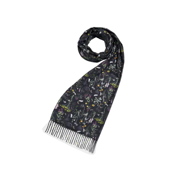 FABLE ENGLAND Wilderness Tassel Scarf