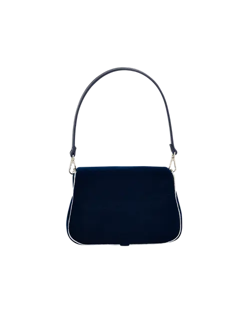 FABLE ENGLAND Embroidered Clutch With Detachable Chain