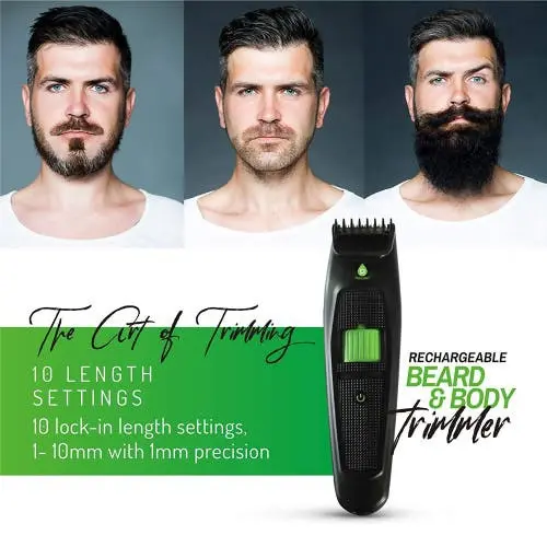 PURSONIC Rechargeable Beard And Body Trimmer