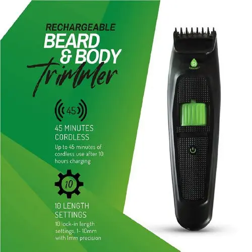 PURSONIC Rechargeable Beard And Body Trimmer
