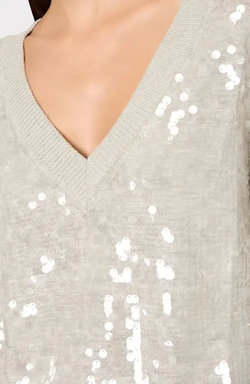 MILLY Ilaria Sequin Sweater