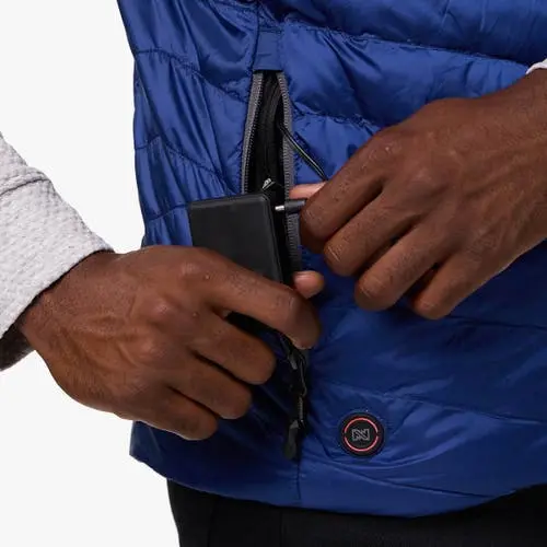 MOBILE WARMING Backcountry Xtera Heated Puffer Vest - Navy