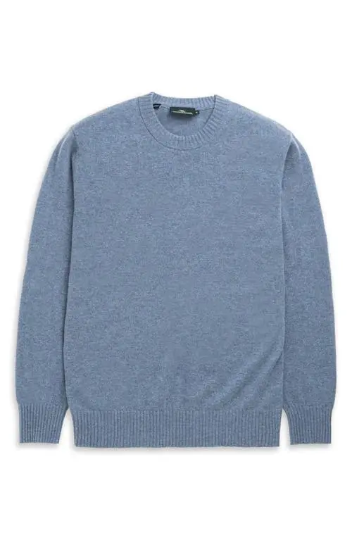 Rodd & Gunn Stewart Island Wool & Cashmere Crewneck Sweater - Surf