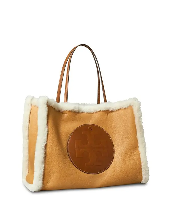 Tory Burch Ella Shearling Tote