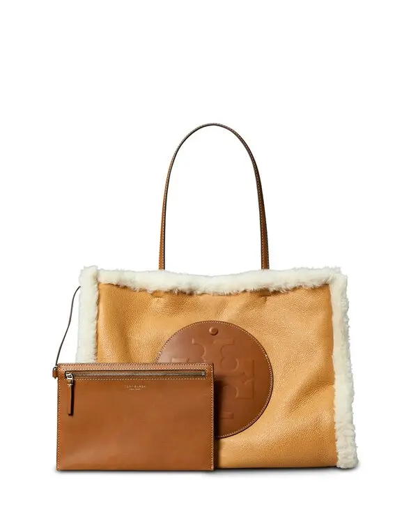 Tory Burch Ella Shearling Tote