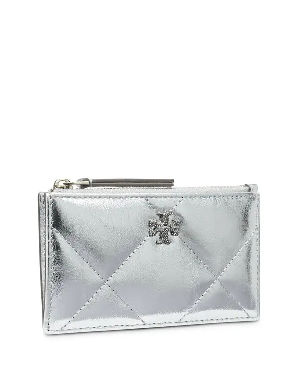 Tory Burch Kira Diamond Quilted Leather Card Case
