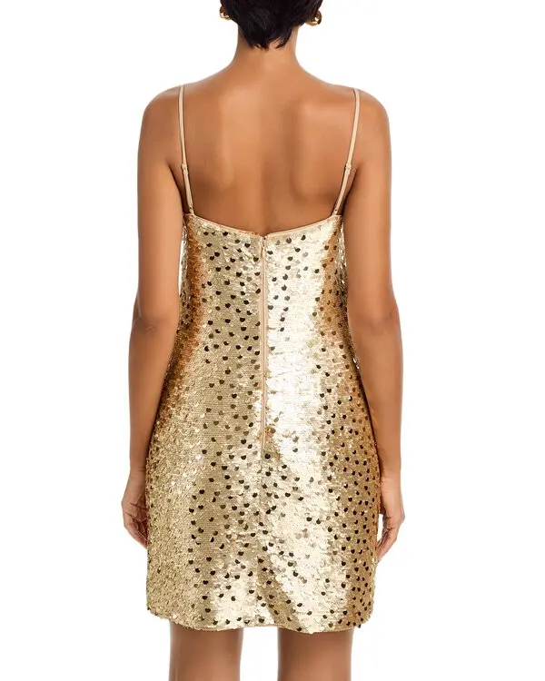 MILLY Colette Dot Sequin Mini Dress