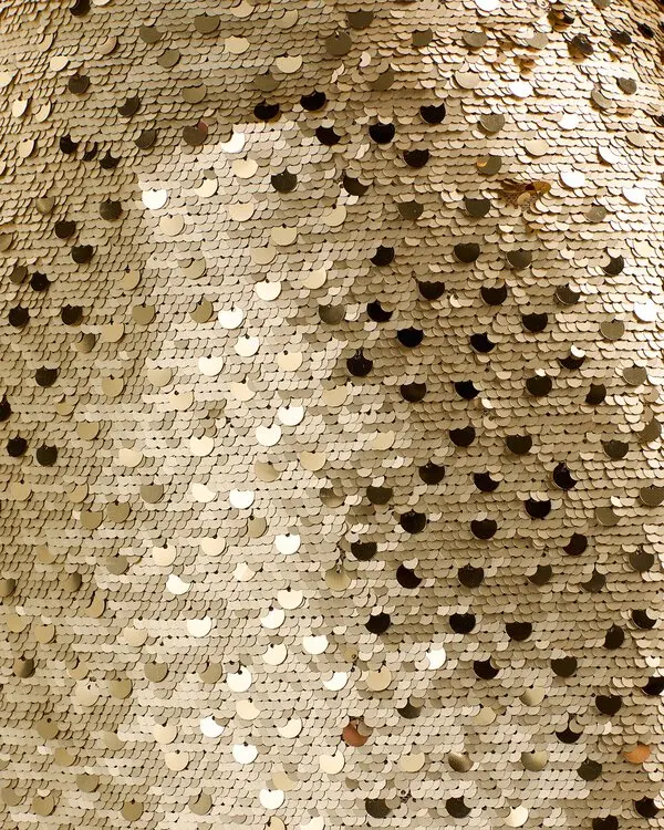 MILLY Sequin Mini Skirt - Gold