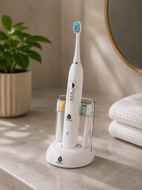 PURSONIC Rechargeable Toothbrush & Water Flosser Duo