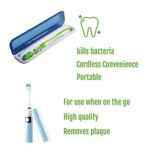 PURSONIC Portable Uv Sanitizer & Sonic Toothbrush Set
