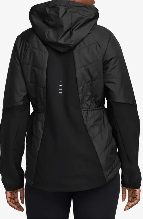 Nike Swift Therma-fit Running Jacket - 010 Black/refsil