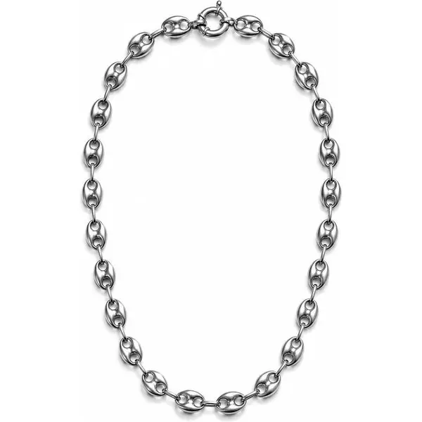 67JEWELRY Lekker Mariner Link Chain Necklace - Silver
