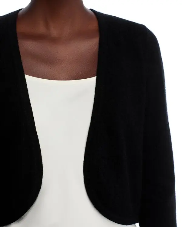 Bloomingdale'S 100% Cashmere Bolero Cardigan