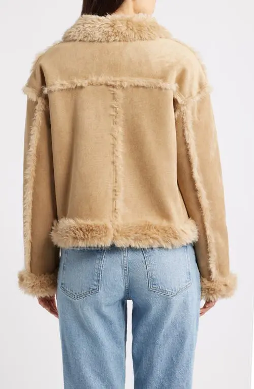 THREAD & SUPPLY Faux Shearling Jacket
