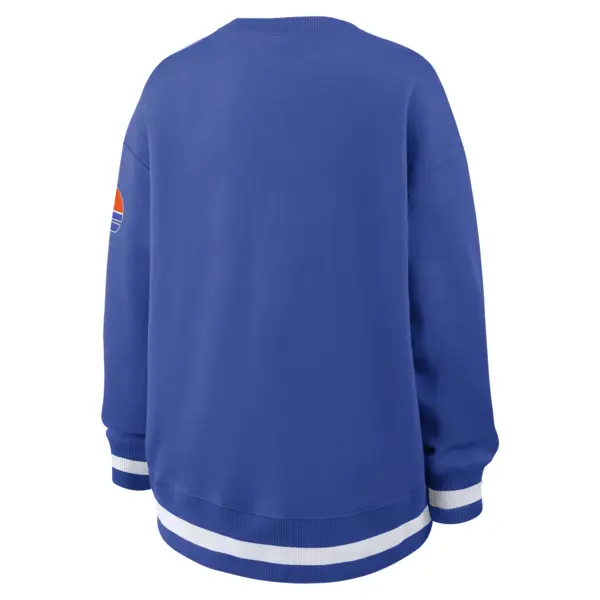 Nike Florida Legacy Phoenix College Oversized Pullover Crew - Blue