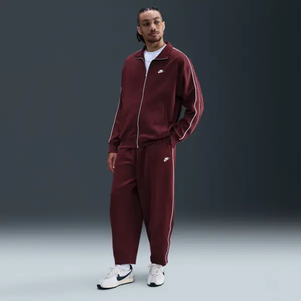 Nike Sportswear Club Oversized Knit Track Pants - Red