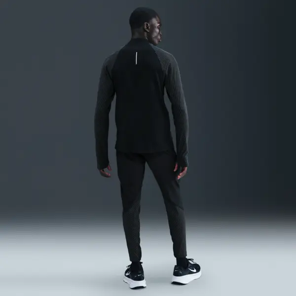 Nike Dri-fit 1/2-zip Running Top With Reflective Accents