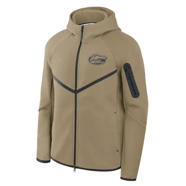 JORDAN Florida Gators Tech Fleece Windrunner Full-zip Hooded Jacket - Brown