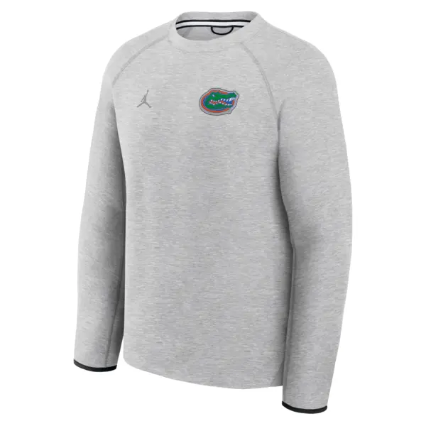 JORDAN Florida Gators Tech Fleece Pullover Crew - Grey