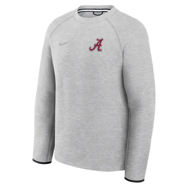 Nike Alabama Tech Fleece Pullover Crew - Grey