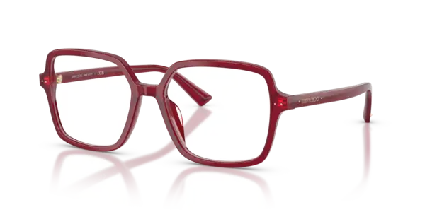 JIMMY CHOO Jc3046u Eyeglasses - Opaline Cranberry