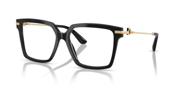 Dolce & Gabbana Dg3397 Rectangle Eyeglasses - Noir