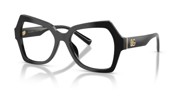 Dolce & Gabbana Full Rim Eyeglasses - Noir