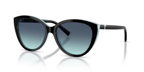 Tiffany & Co. Tf4251 Sunglasses - Noir Sur Bleu Tiffany