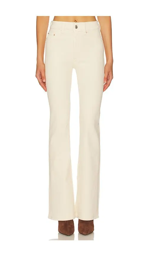 DL1961 Bridget Bootcut High Rise Jeans - Flax