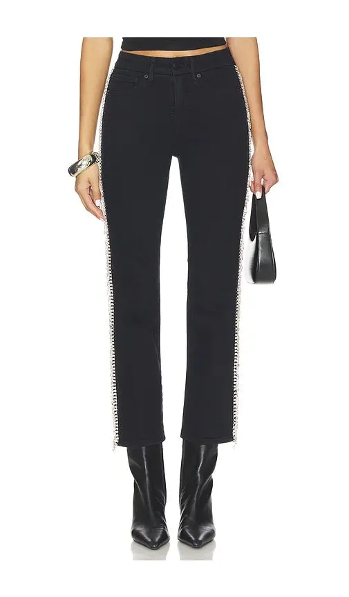 Good American Good Legs Straight Diamond Jeans