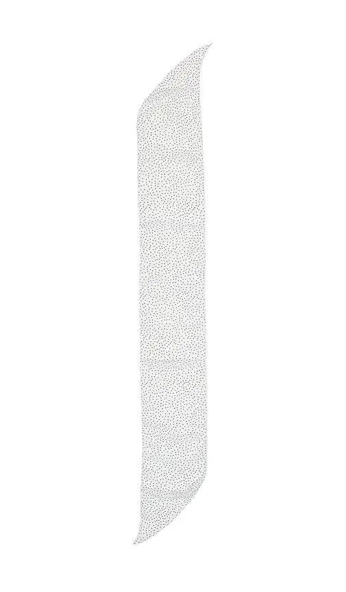 8 Other Reasons Sheer Thing Scarf In Black,white