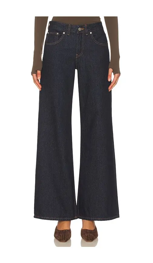 DR. DENIM Rhue Wide Leg Jeans - Stream Rinse
