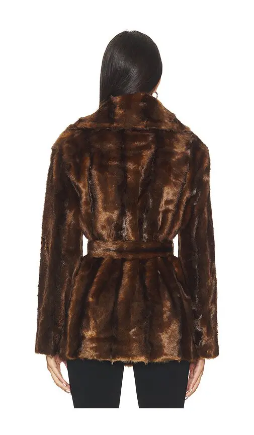 JAKKE Paley Faux Fur Coat