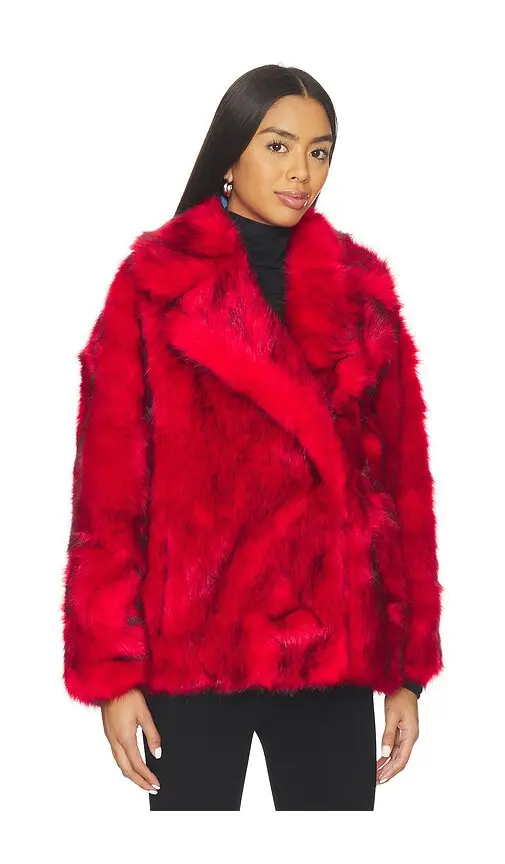 JAKKE Rita Faux Fur Coat
