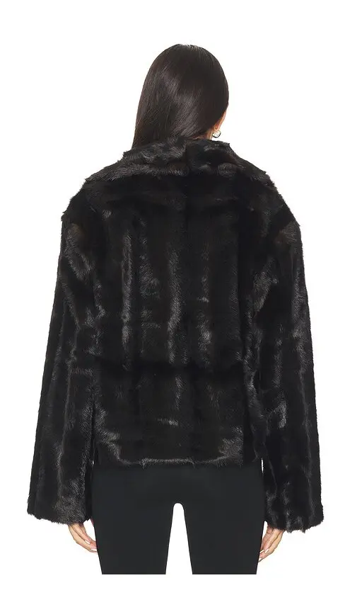 GESTUZ Kenna Faux Fur Jacket