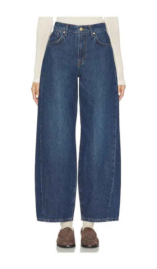 7 For All Mankind Twisted Bonnie Horseshoe Jeans - Radar
