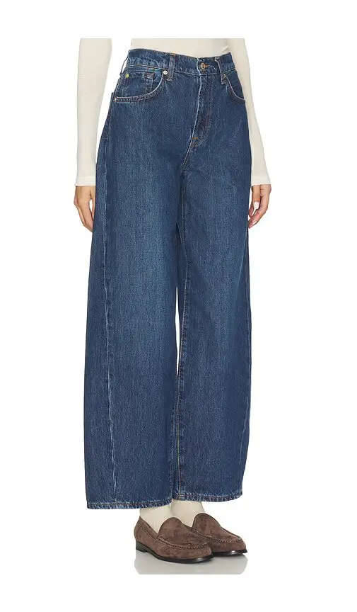 7 For All Mankind Twisted Bonnie Horseshoe Jeans - Radar
